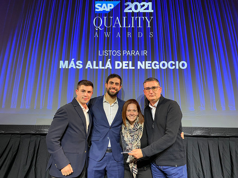 HOCHLAND - TOP 5 finalist of SAP Quality AWARDS 2021 - Clariba website