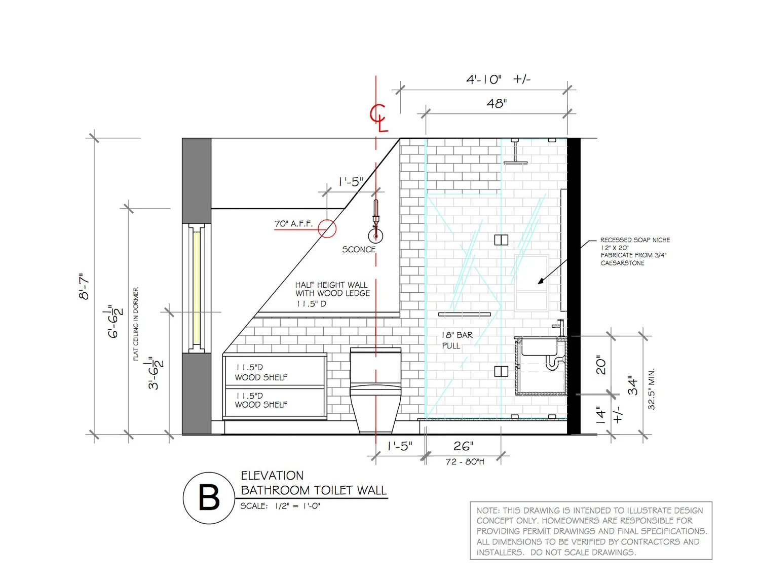 E-Design Bathroom: From Concept to Sneak Peek — CAROL REED INTERIOR ...
