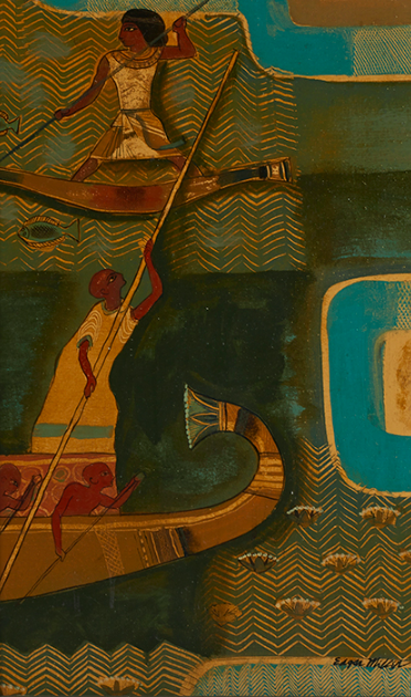 Barge of King Tut's Father — Edgar Miller Legacy