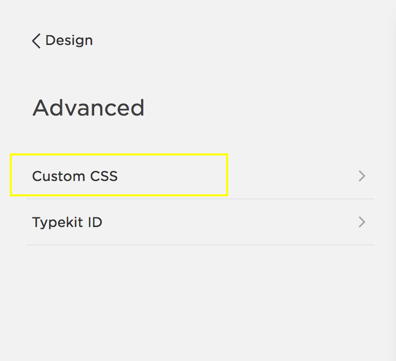 Adding CSS to Squarespace - SF.DIGITAL