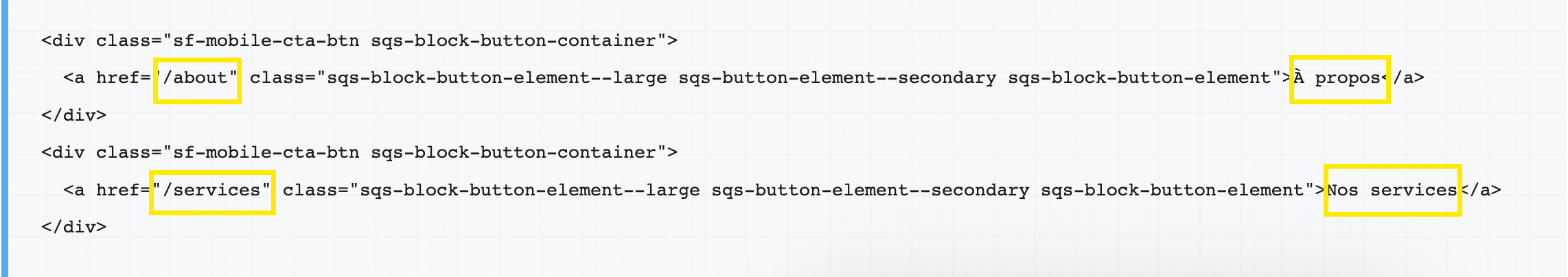 Add mobile CTA footer to Squarespace - SF.DIGITAL