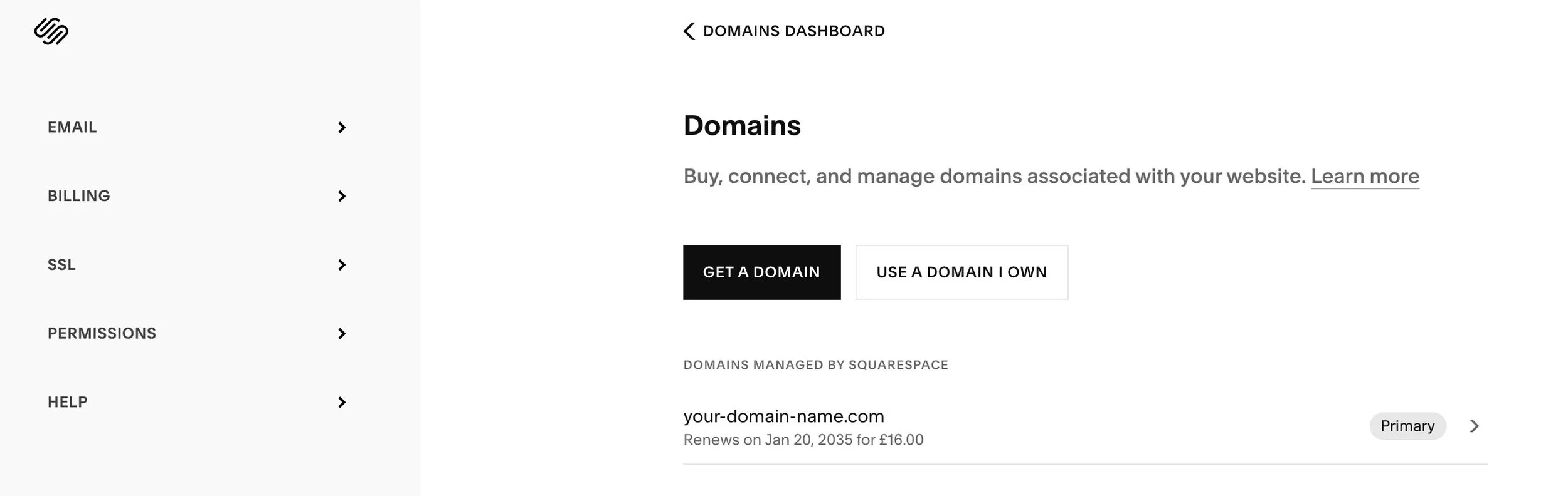 Connecting a Squarespace Domain to a Squarespace Website - SF.DIGITAL