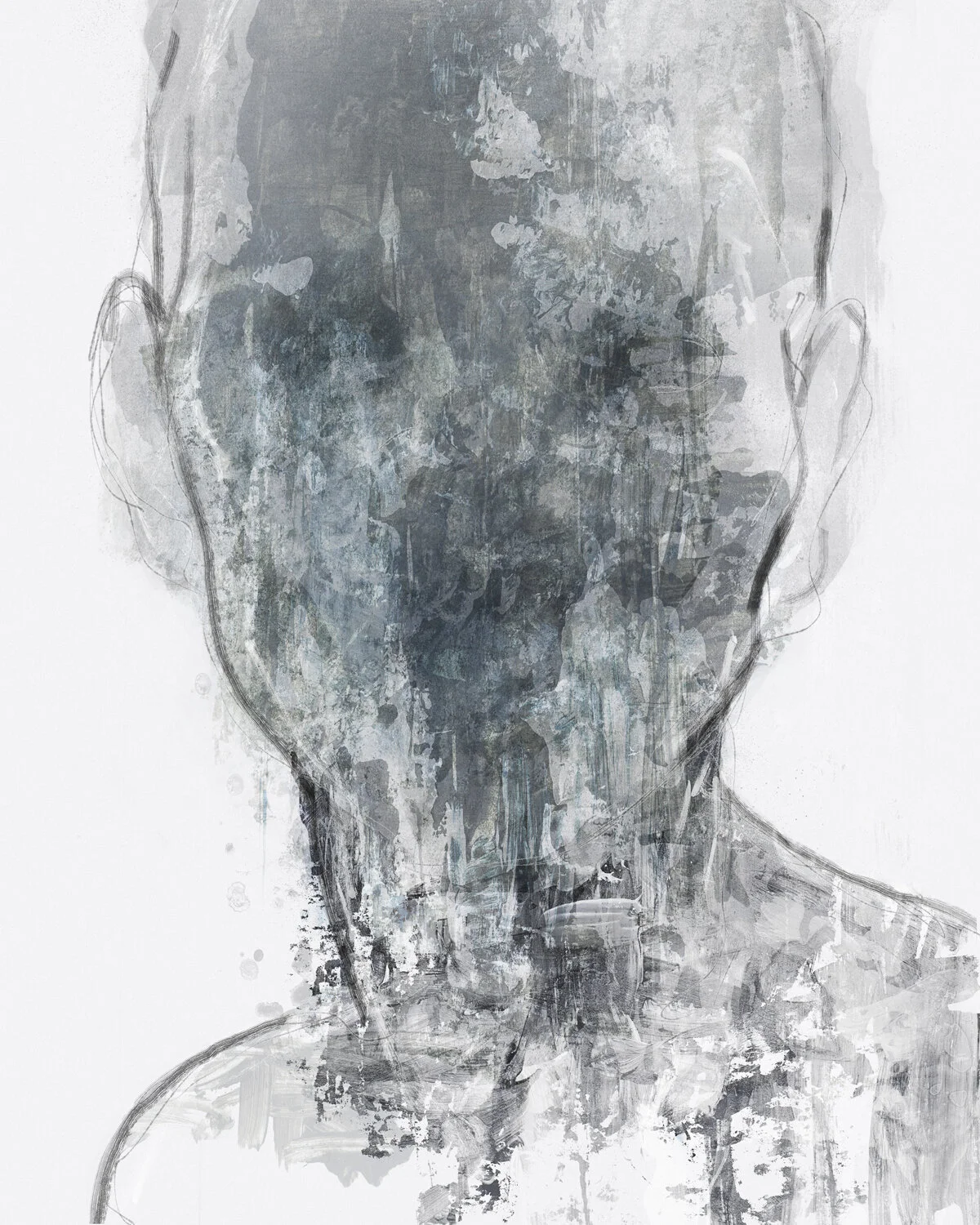 Untitled (Covid-19 Isolation Study 1) | Andrew Binder Contemporary ...