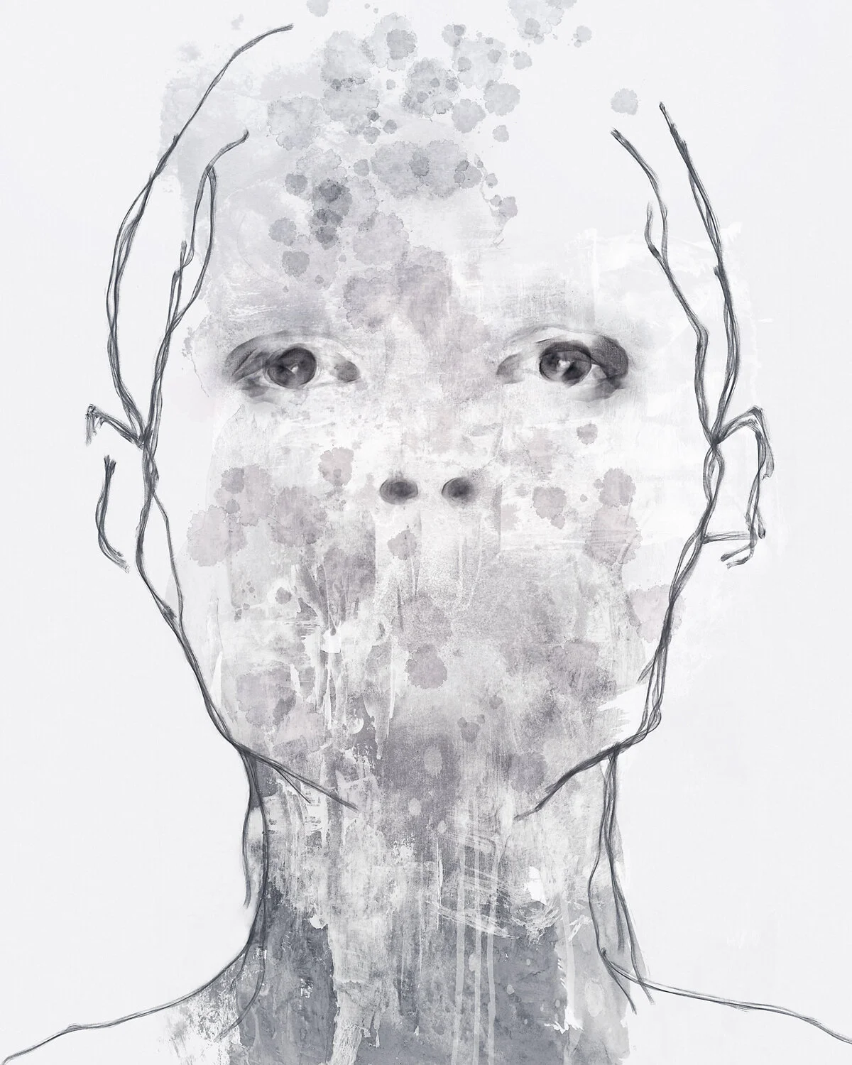 Untitled (Covid-19 Isolation Study 2) | Andrew Binder Contemporary ...