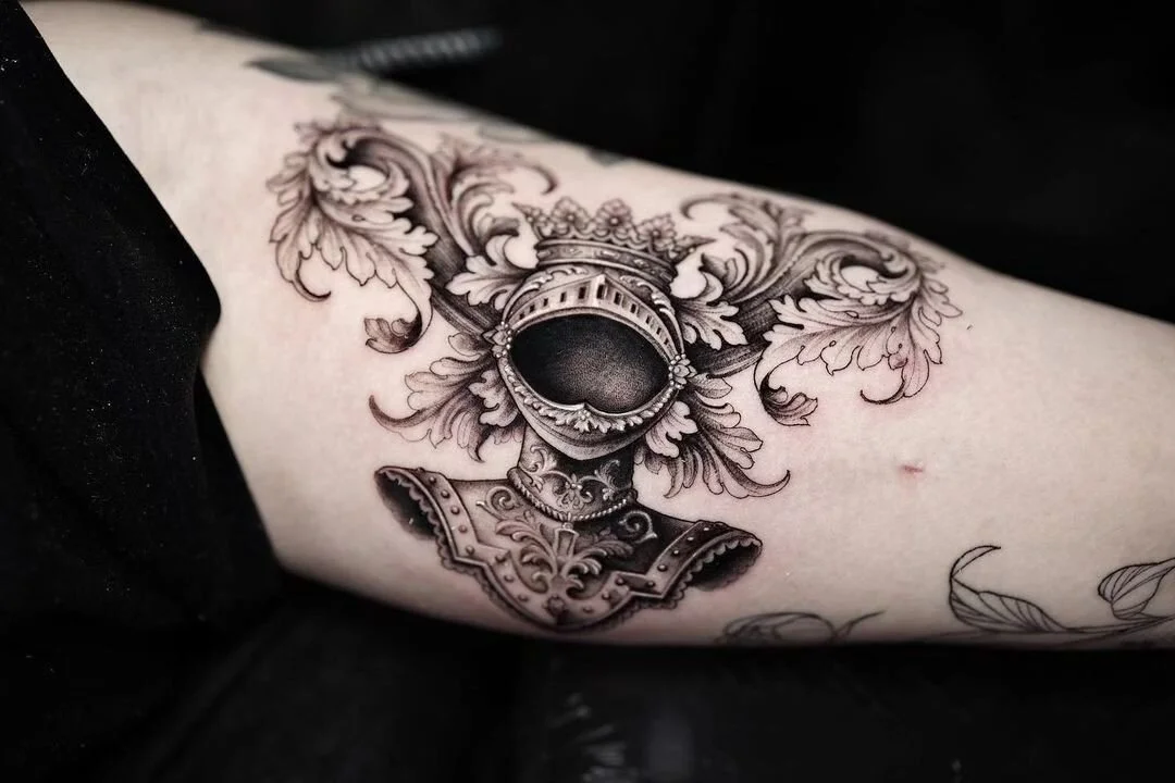 Victorian Style Frame Tattoos