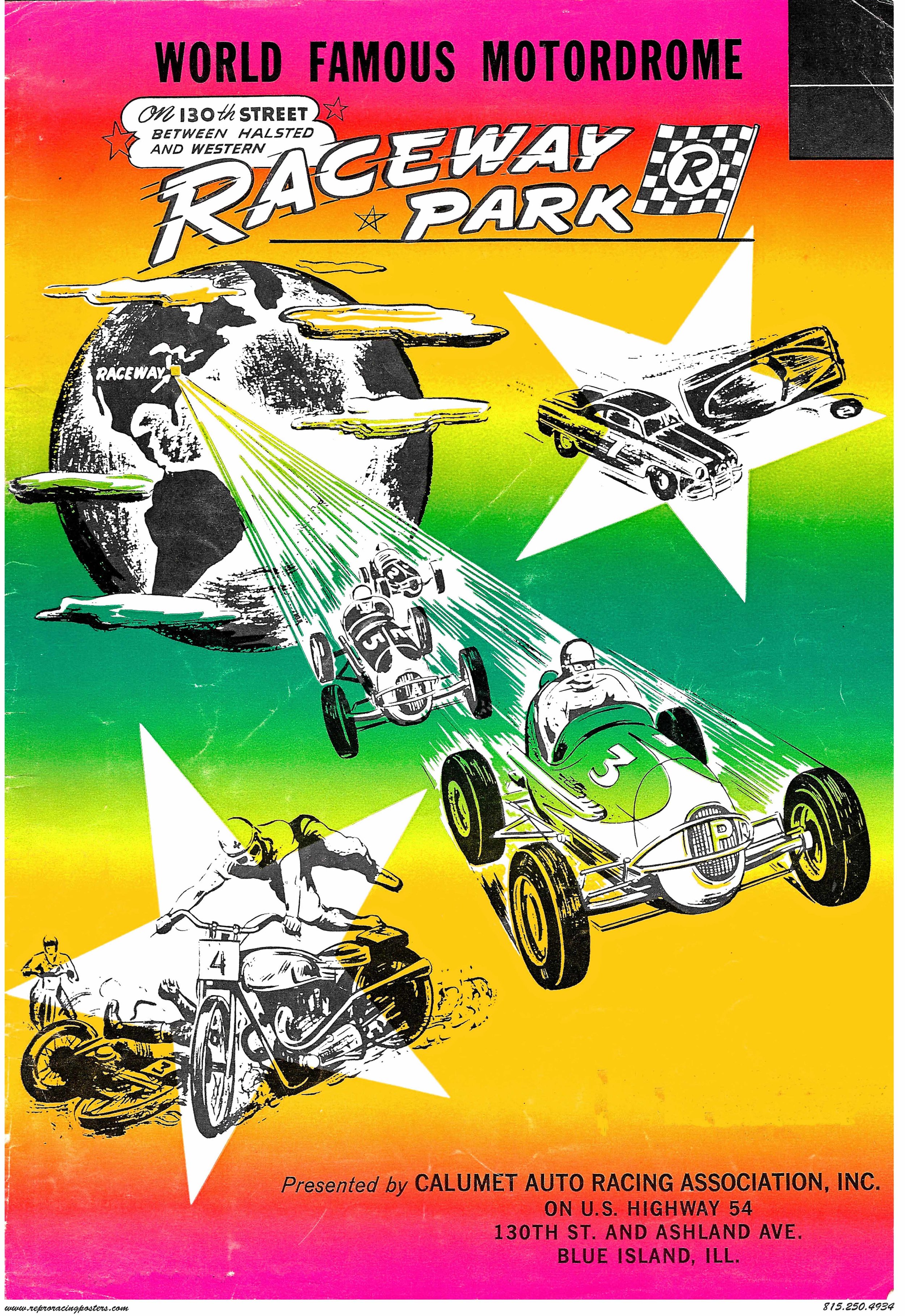 1960's — Vintage Reproduction Racing Posters