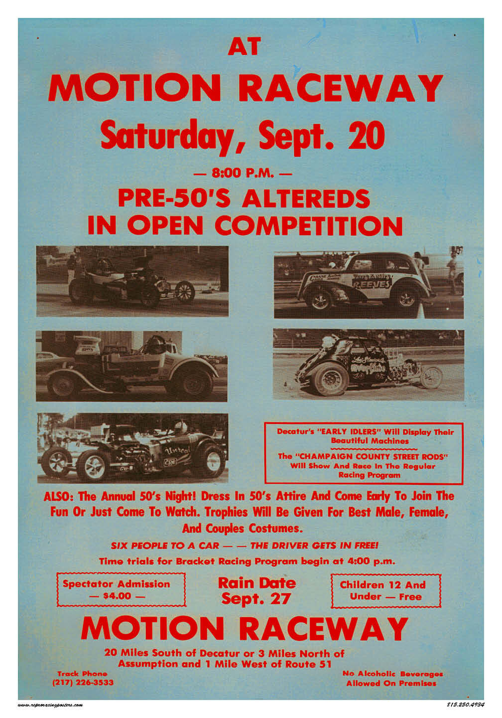 1970's page 2 — Vintage Reproduction Racing Posters