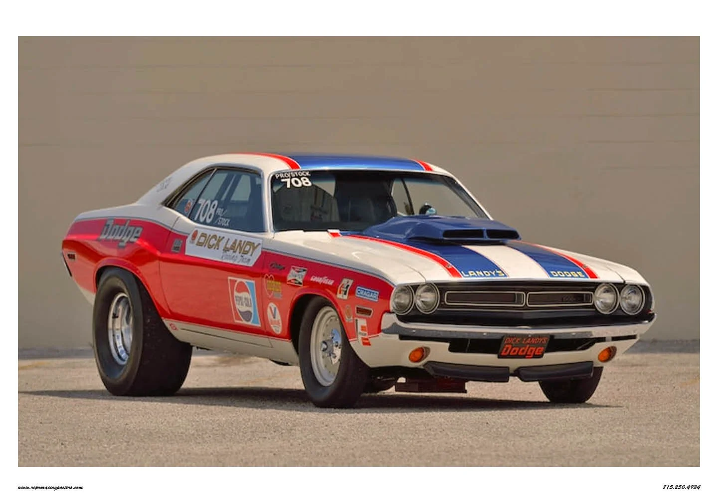 Old School Dodge Challenger Stock Car Racing Dodge Challenger Street