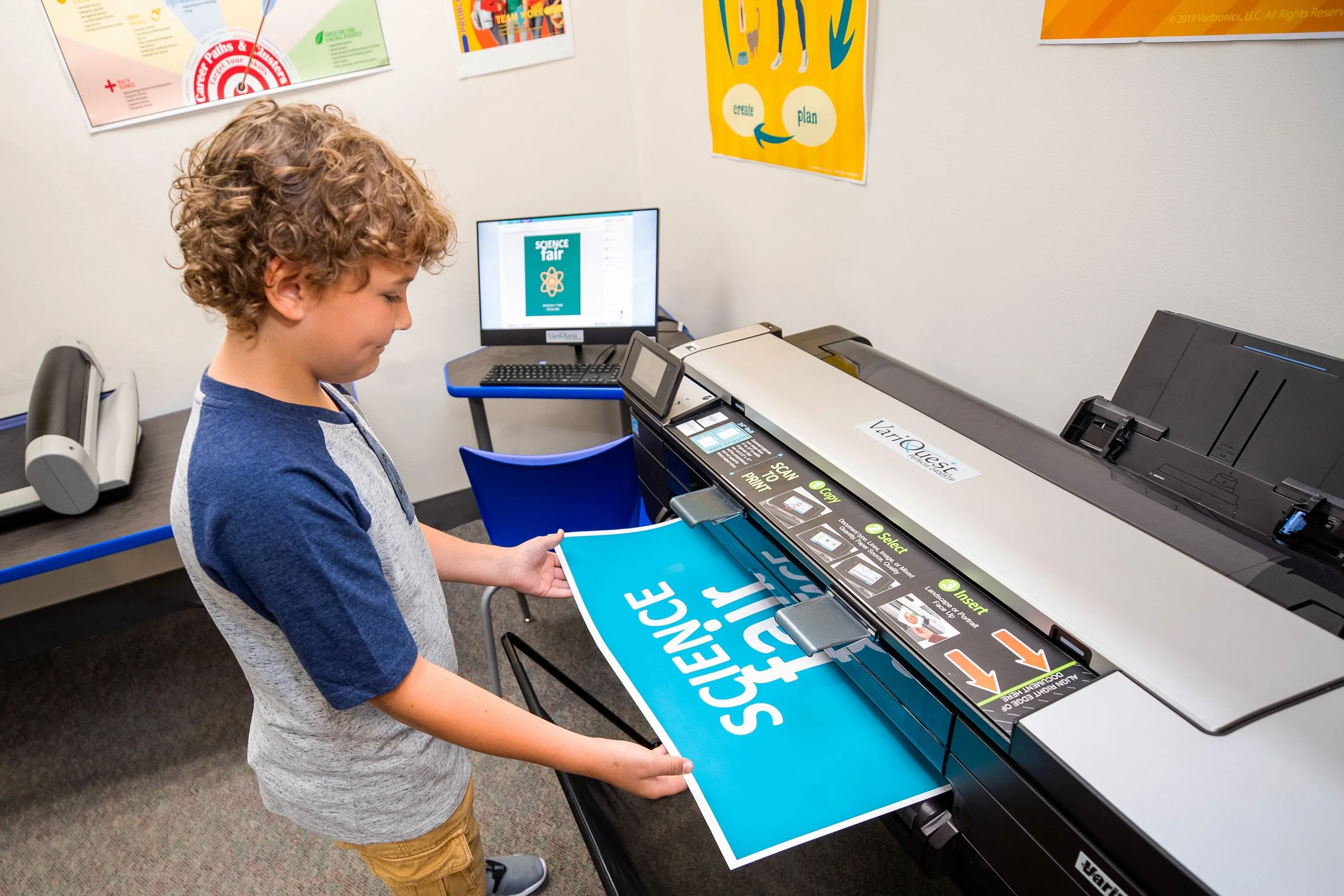 All-in-One, color poster printer designed for schools — R&M Letter ...