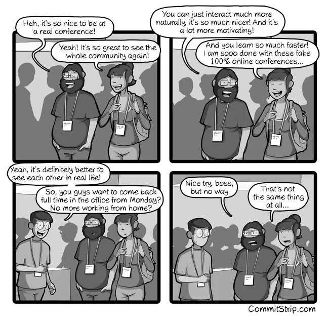 CommitStrip 'A Touch Of Real Life, But Not Too Much' - Security Boulevard