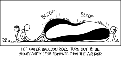 Randall Munroe’s XKCD ‘Hot Water Balloon” - Online Static application ...