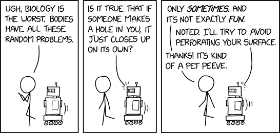 Randall Munroe’s XKCD ‘Biology vs Robotics’ - Security Boulevard
