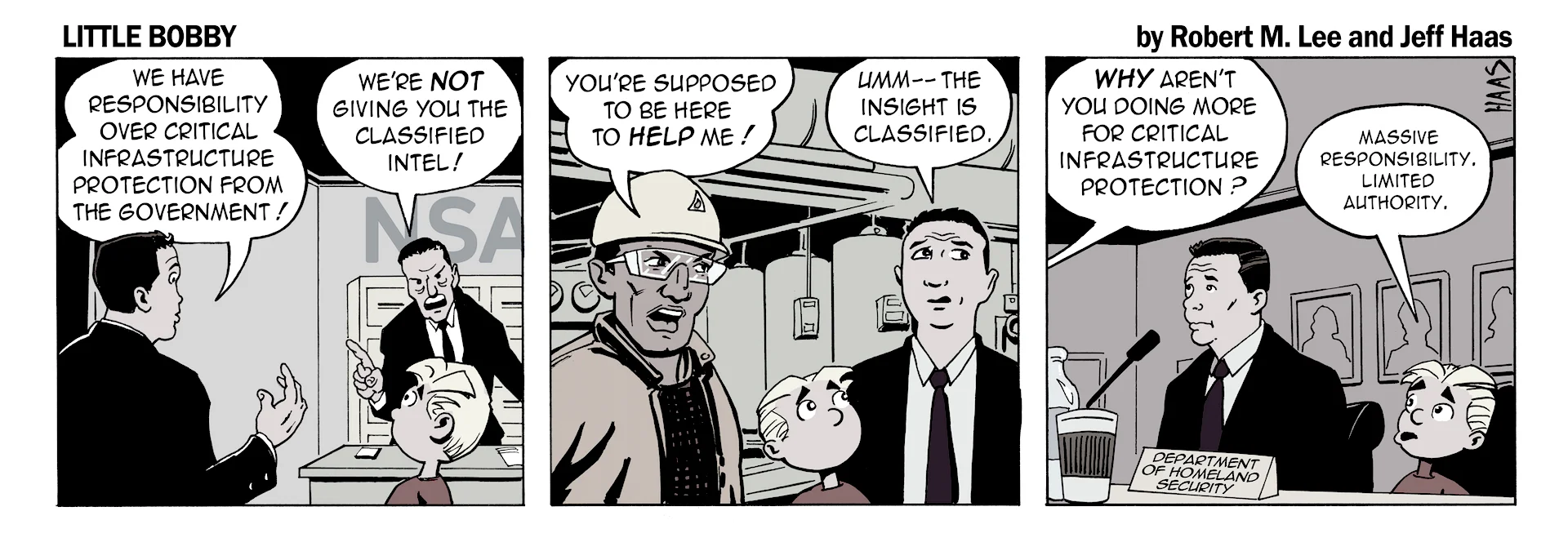 Robert M. Lee's & Jeff Hass' Little Bobby Comics: 'Limited Authority ...