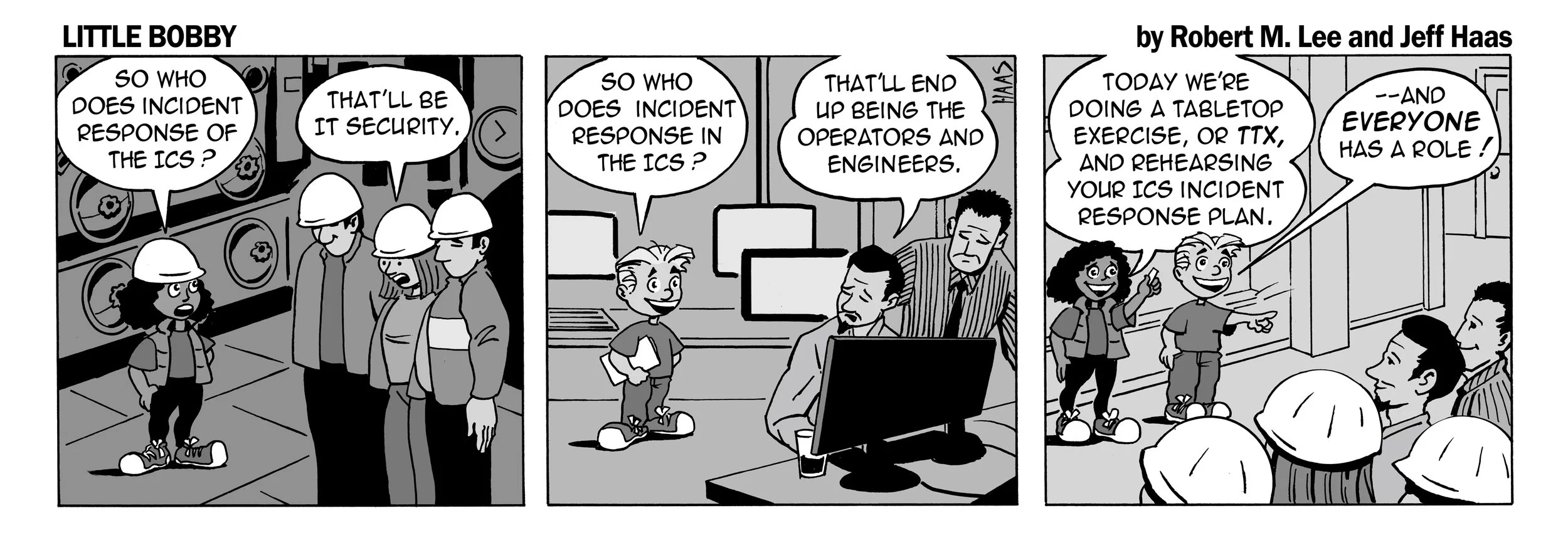 Robert M. Lee's & Jeff Hass' Little Bobby Comics: 'Everyone' - Security ...