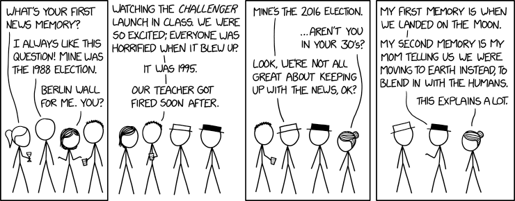 XKCD, 'First News Memory' - Security Boulevard