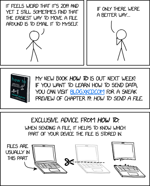 XKCD, How To Send A File - Security Boulevard