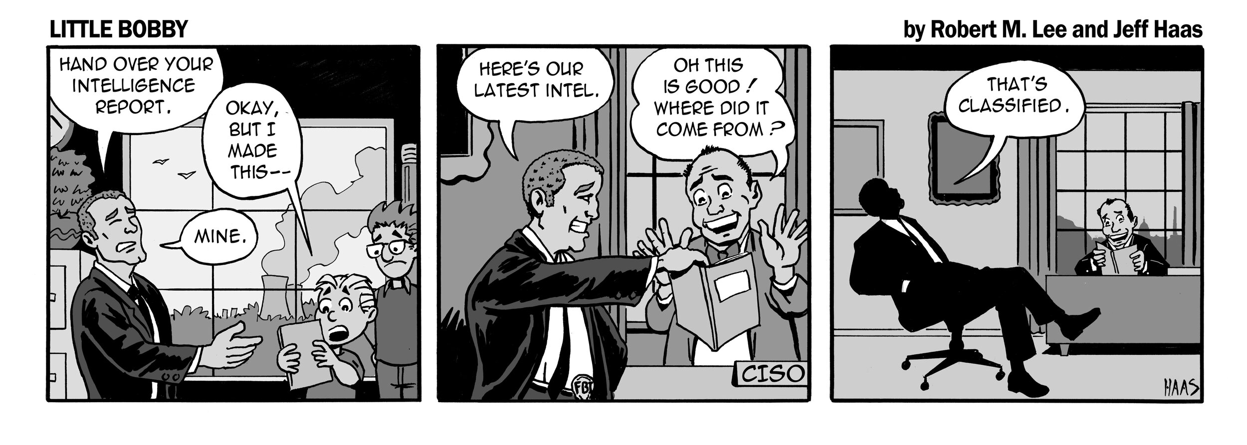 Robert M. Lee's & Jeff Hass' Little Bobby Comics: 'Secrets' - Security ...