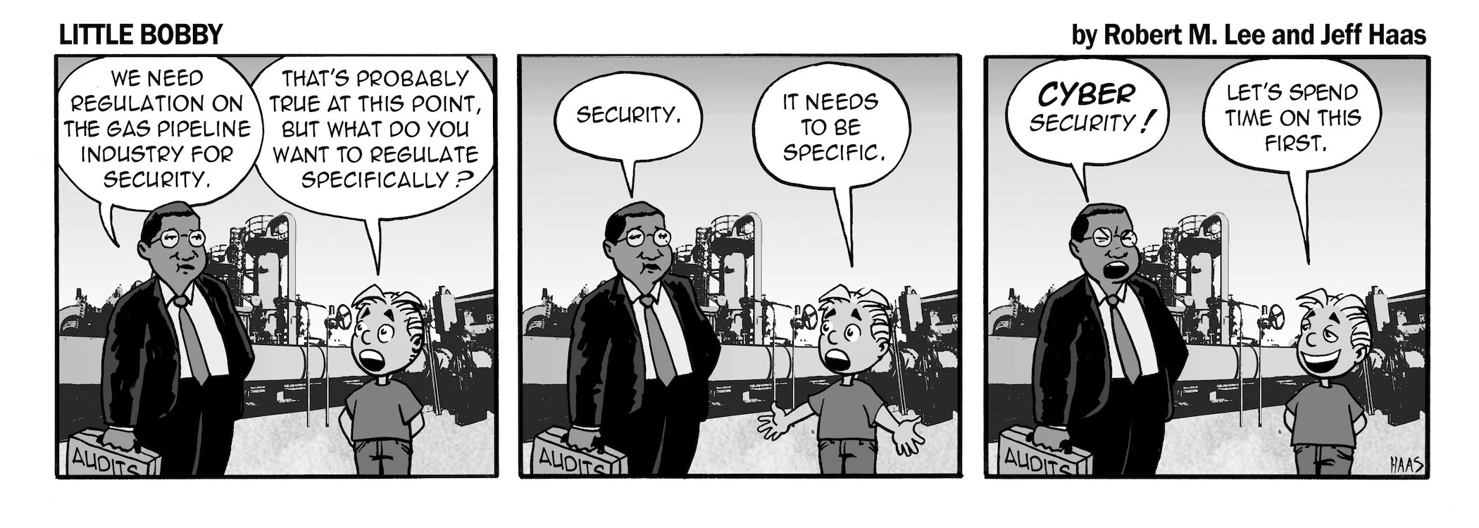Robert M. Lee's & Jeff Hass' Little Bobby Comics ' - Security Boulevard