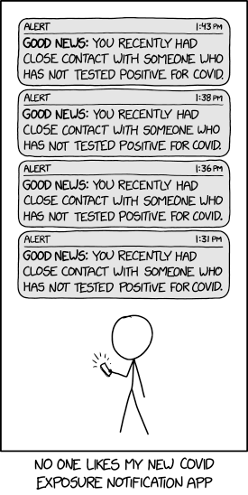 XKCD 'Exposure Notification' - Security Boulevard