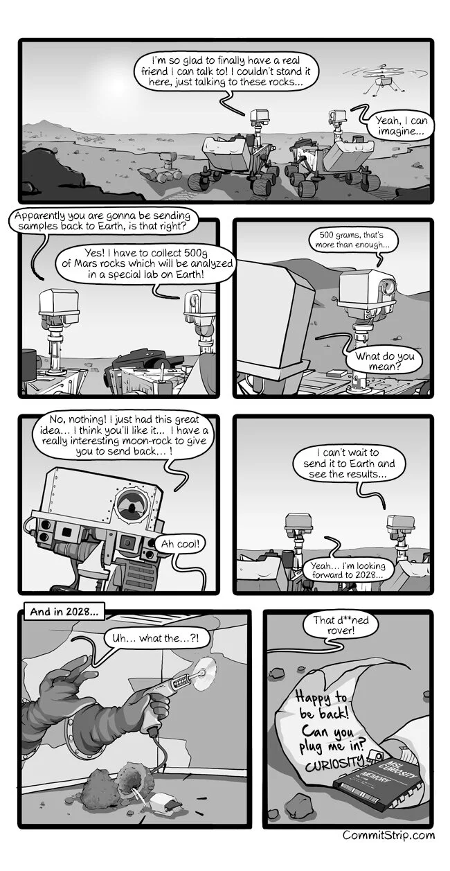 CommitStrip - Meanwhile On Mars #16 - Security Boulevard