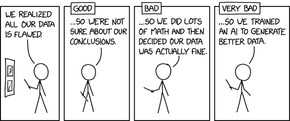XKCD 'Flawed Data' - Security Boulevard