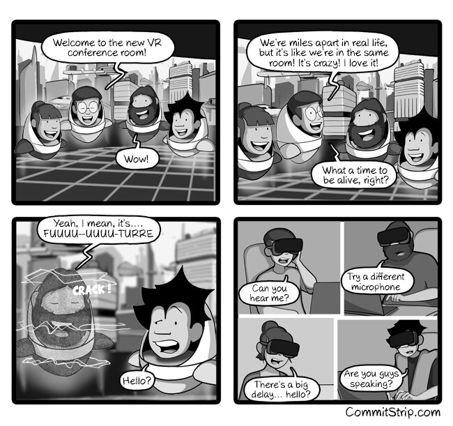 CommitStrip 'The Future Of Videoconferencing' - Security Boulevard