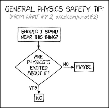 XKCD ‘Physics Safety Tip’ - Security Boulevard
