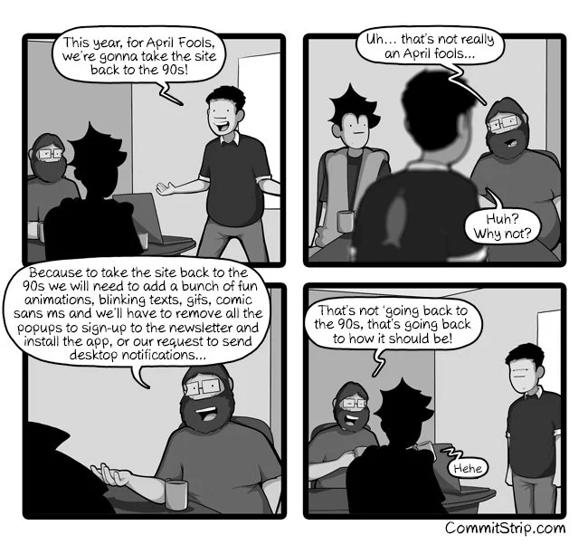 CommitStrip 'Back To How It Should Be' - Security Boulevard