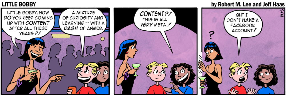 Robert M. Lee's & Jeff Haas' Little Bobby Comic - 'WEEK 392’ - Security ...