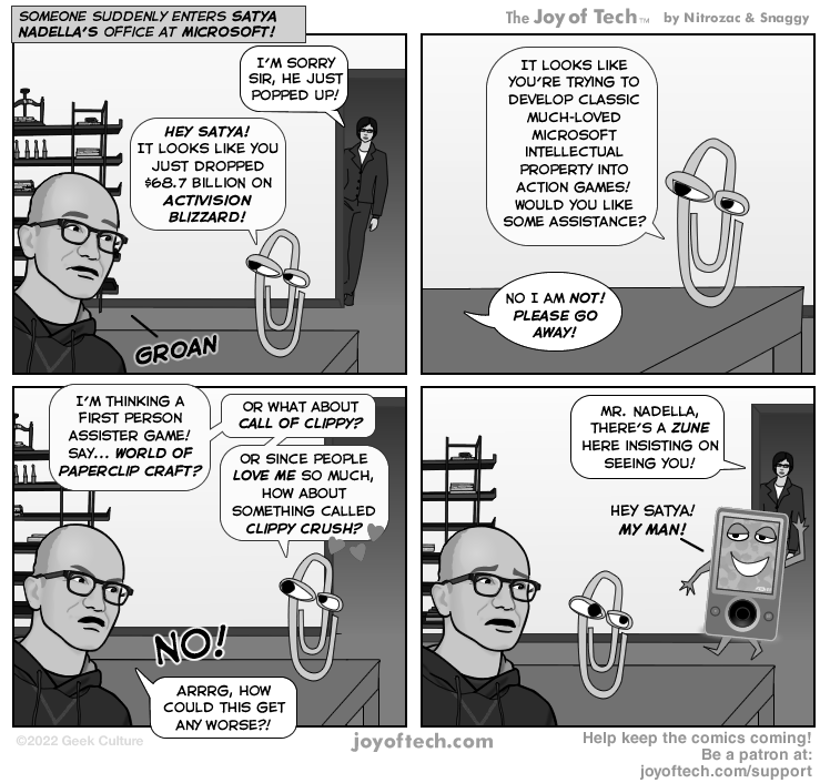 Joy Of Tech® 'I See You Bought Activision Blizzard!' - Security Boulevard