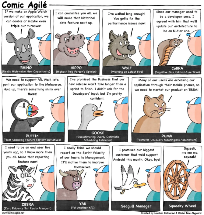 Comic Agilé - 'The Dangerous Stakeholders' - Security Boulevard