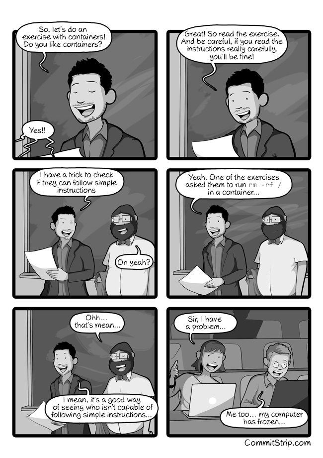 CommitStrip 'Do You Like Containers?' - Security Boulevard