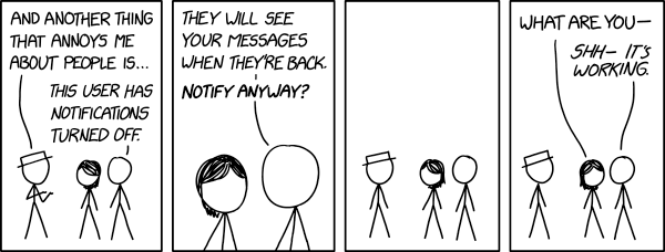 XKCD 'Notifications' - Security Boulevard