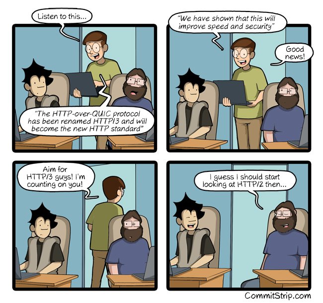 CommitStrip 'HTTP/3' - Security Boulevard