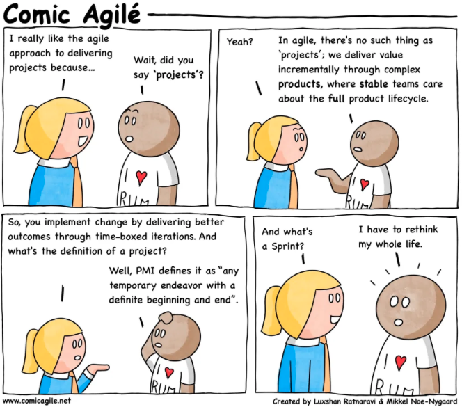 Agile Development Comics