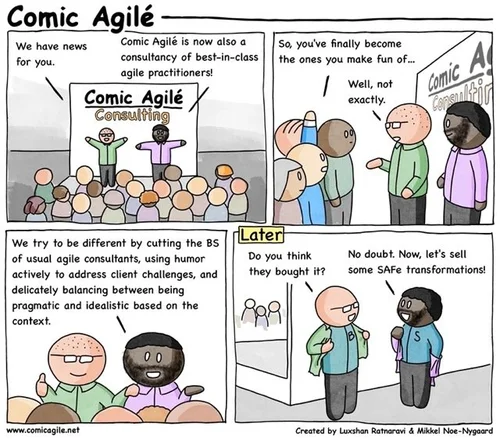 Comic Agilé - Mikkel Noe-Nygaard, Luxshan Ratnaravi - #275 - Comic Agilé Consulting - Security ...