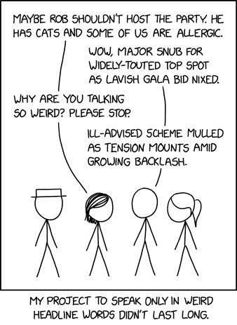 XKCD 'Headline Words' - Security Boulevard