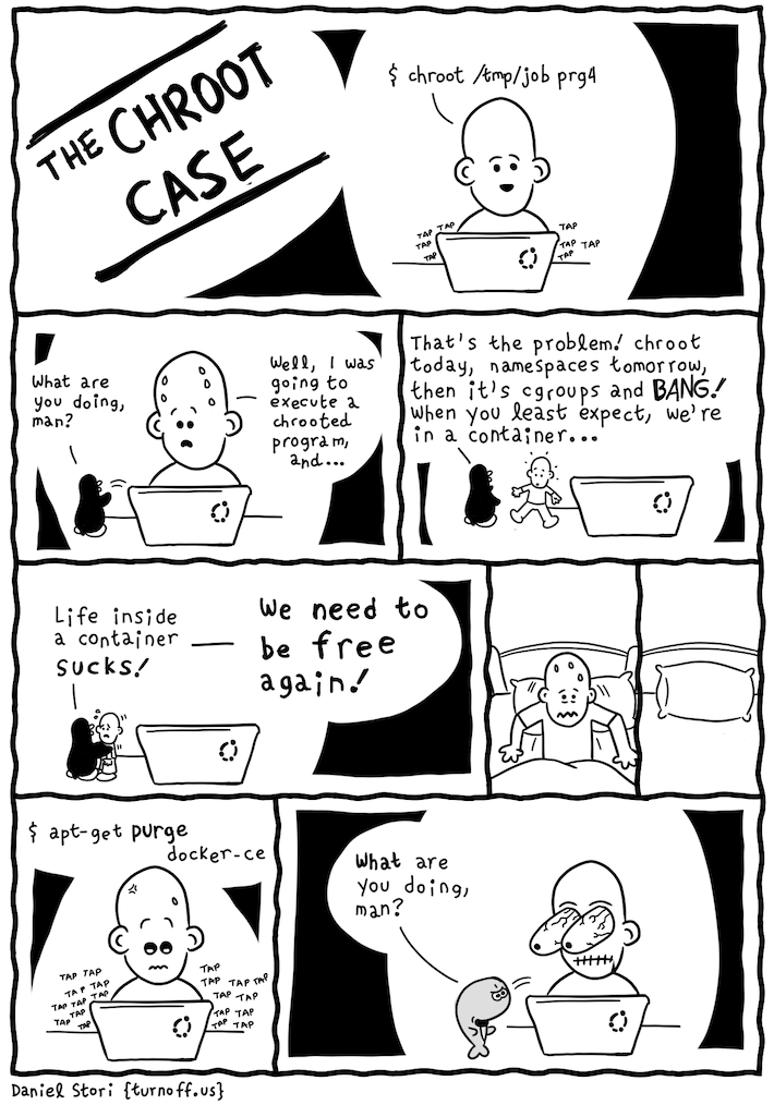 Daniel Stori's ‘The chroot Case’ - Security Boulevard