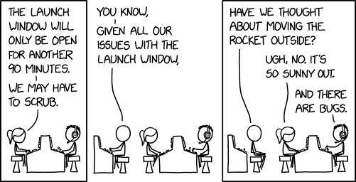 Randall Munroe’s XKCD ‘Launch Window’ - Security Boulevard
