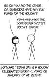 Randall Munroe’s XKCD ‘Software Testing Day’ - Security Boulevard