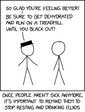 XKCD 'Rest And Fluids' - Security Boulevard
