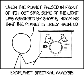 Randall Munroe’s XKCD ‘Exoplanet Observation’ - Security Boulevard