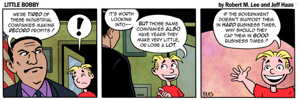 Robert M. Lee's & Jeff Haas' Little Bobby Comic - 'WEEK 412’ - Security ...