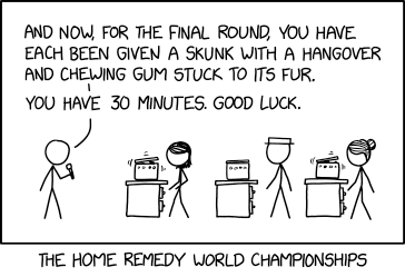 Randall Munroe’s XKCD 'Home Remedies' - Security Boulevard