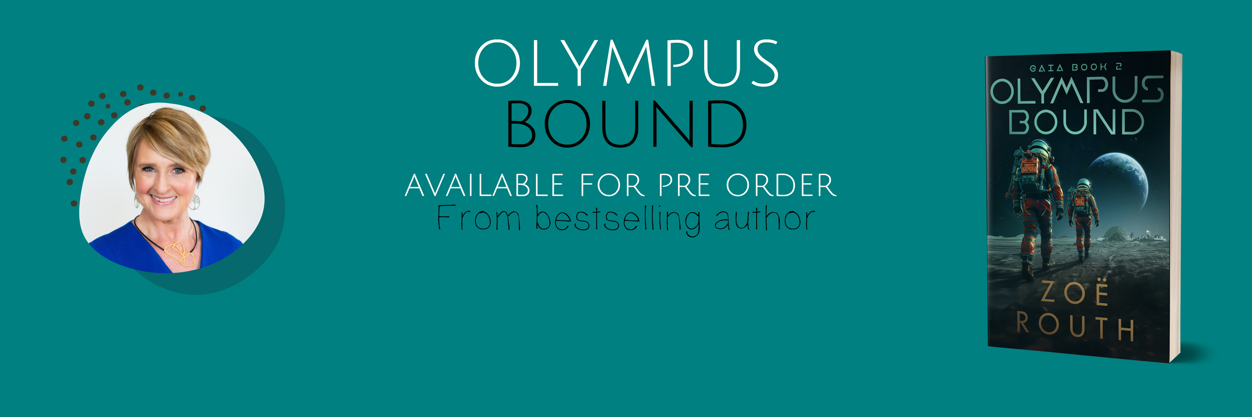 Dystopian technothriller, Olympus Bound Book 2 Gaia series — Zoë Routh