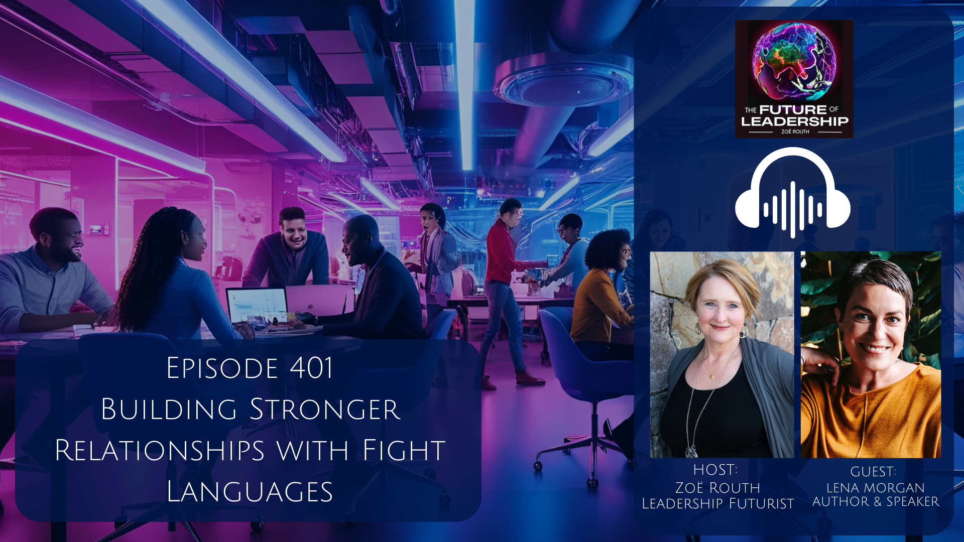 401 What's Your Fight Language with Lena Morgan — Zoë Routh