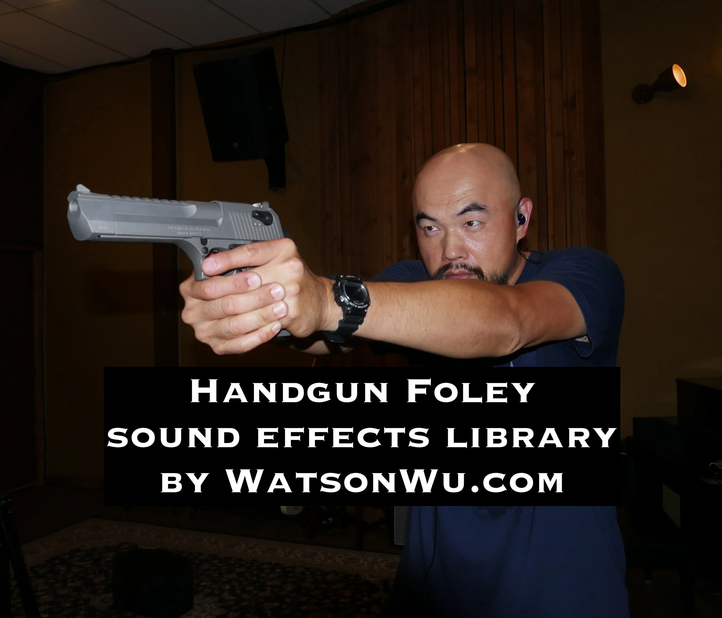 Handguns Foley sound fx library — Watson Wu dot com