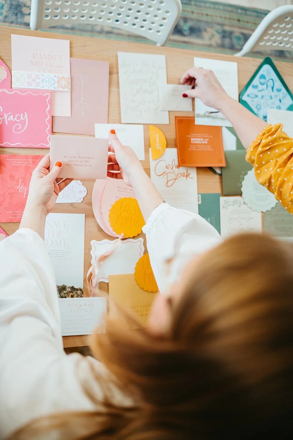 Custom Invitations — Laurel & Marie