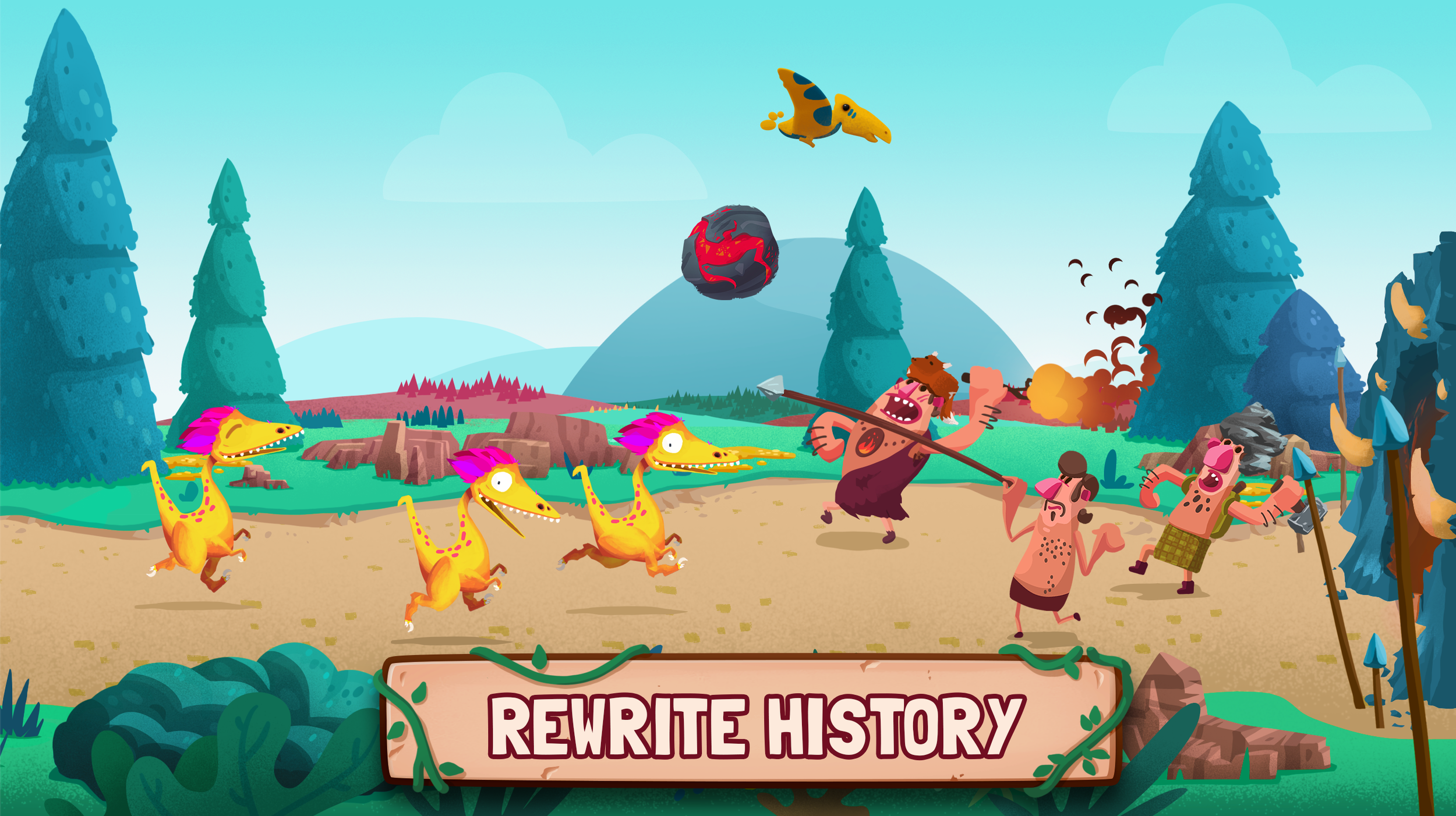 The best dinosaur game: Dino Bash — pokoko Studio