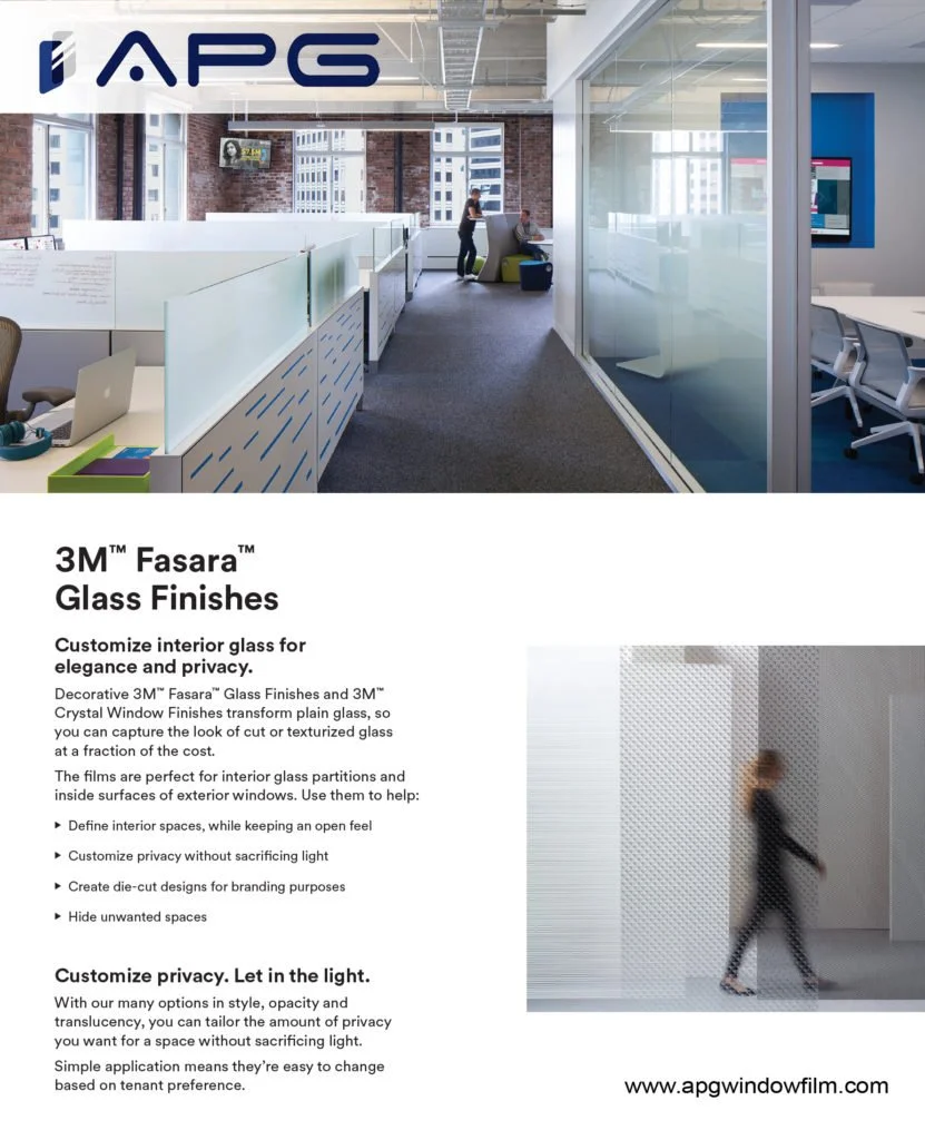 Glass Finishes — APG Design Studio